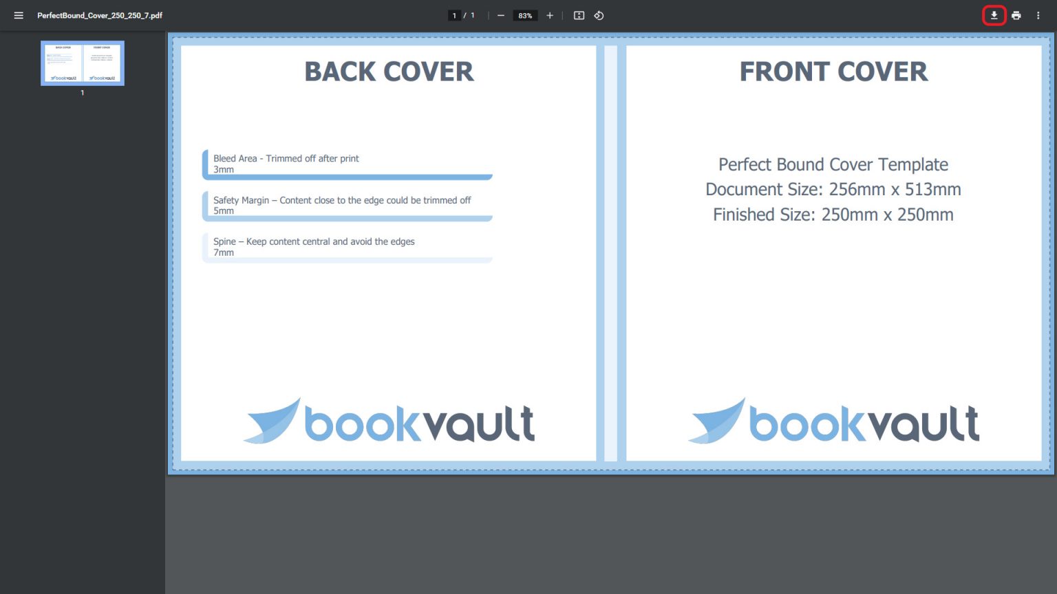 Downloading Bookvault Templates - Bookvault
